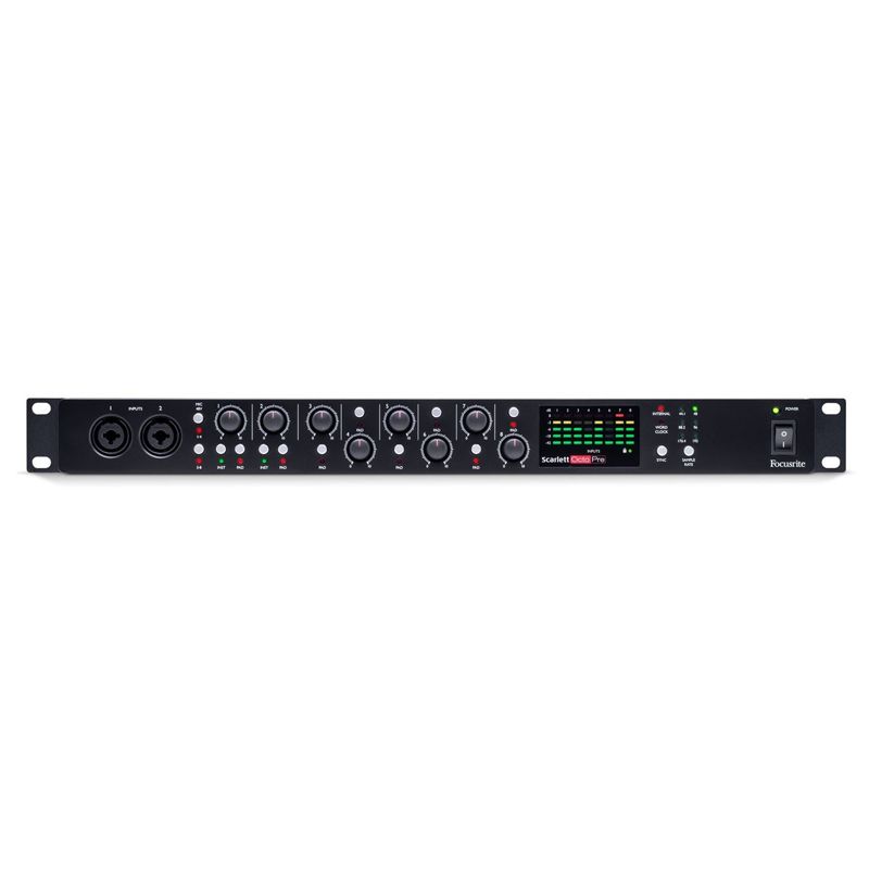 Focusrite Scarlett OctoPre 8-Channel Microphone Pre-Amp with ADAT Conn ...