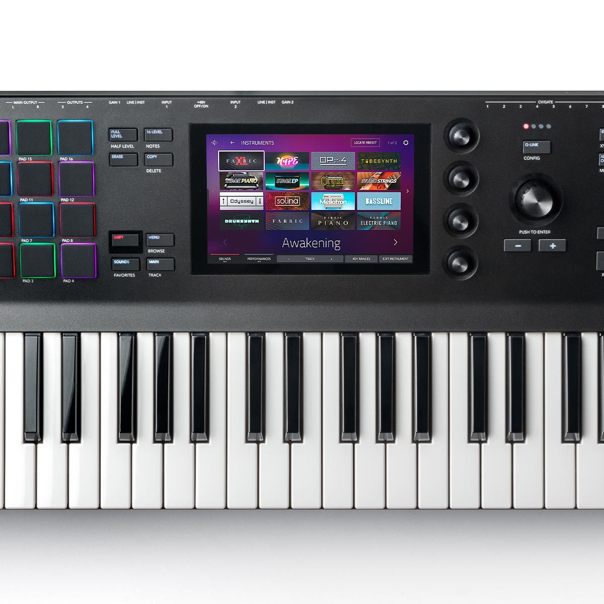 Akai MPC Key 61 Standalone Music Production Keyboard Synthesizer ...